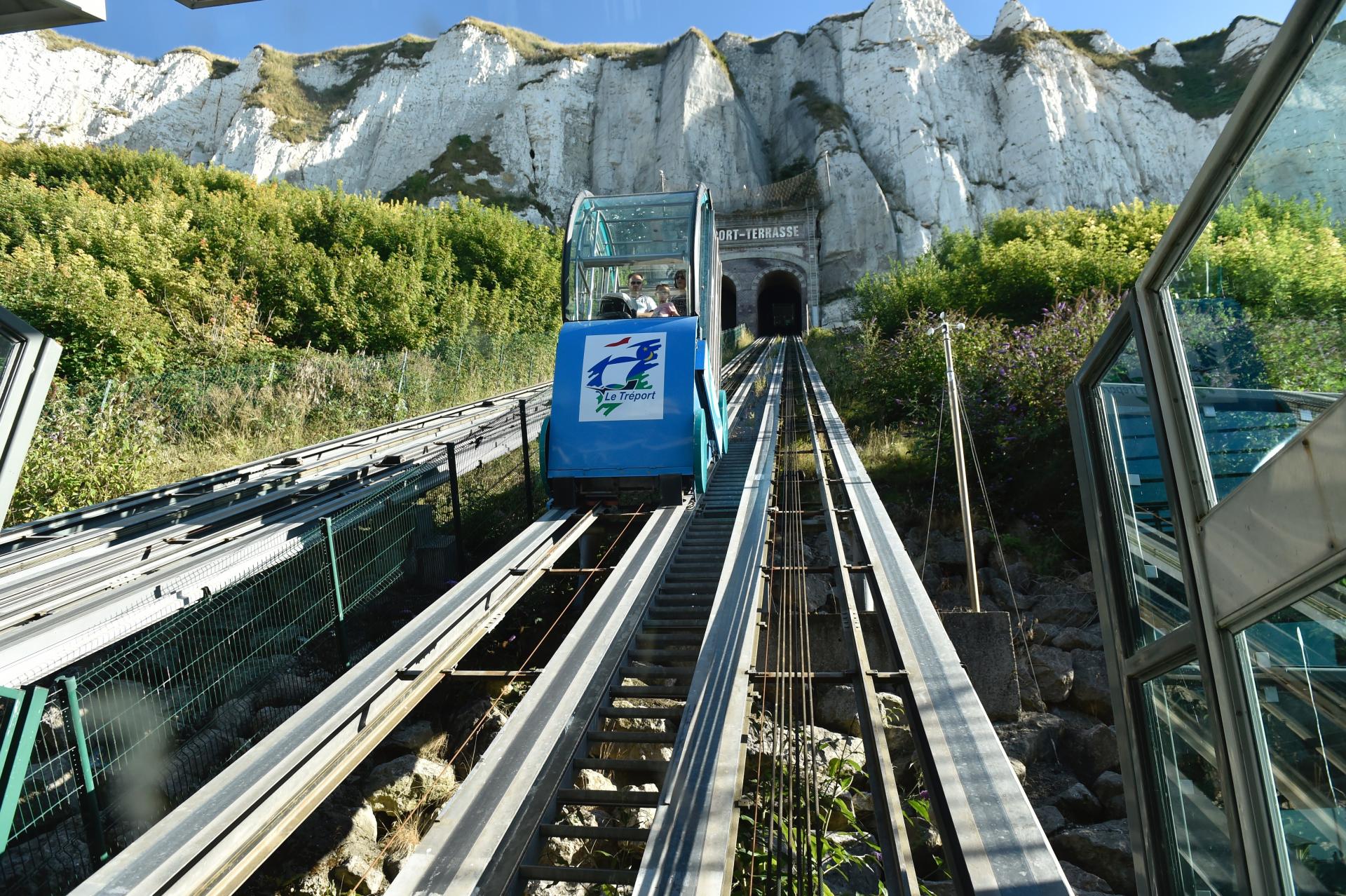 Funiculaire & Panorama | Destination LE TREPORT - MERS